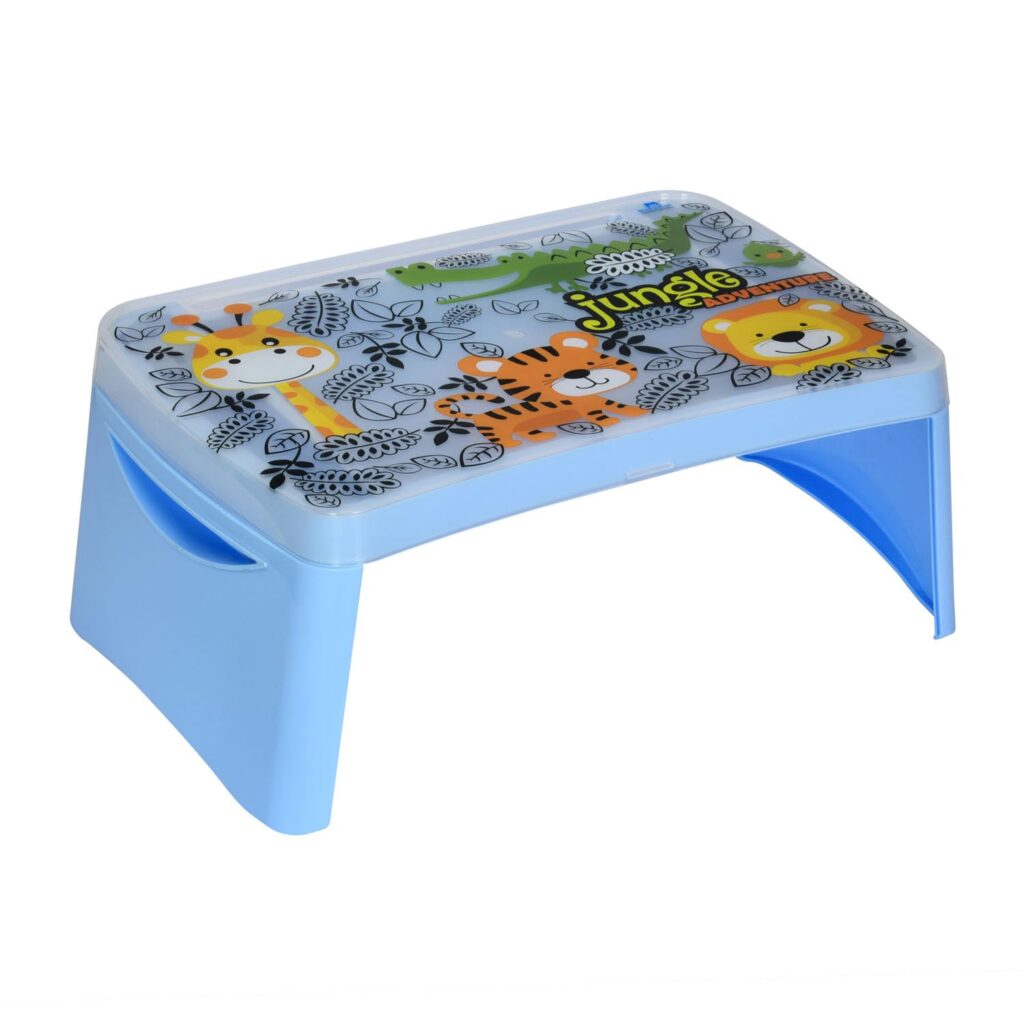Nilkamal Wizard Jungle Adventure Foldable Kids Study Table with Storage ...